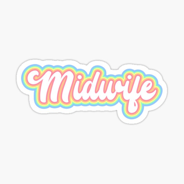 "Aesthetic Midwife Retro Style | Design Apprentice Midwife | Student ...