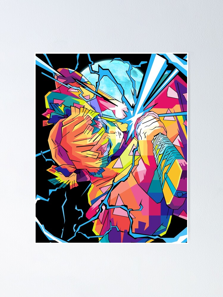 Poster « Pop art zenitsu », par ndesign03 | Redbubble