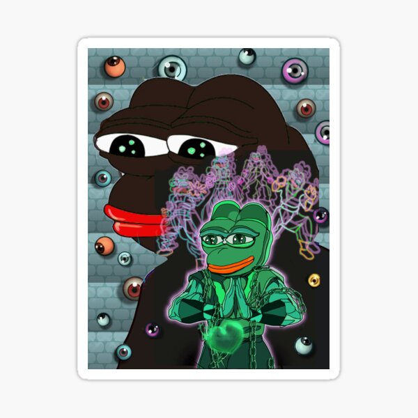 "Pepe meme, Frog lover ,And respect Pepe." Sticker for Sale by Dodern ...