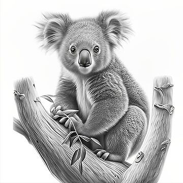 "Koala pencil drawing" Art Board Print for Sale by Pencil-Art | Redbubble