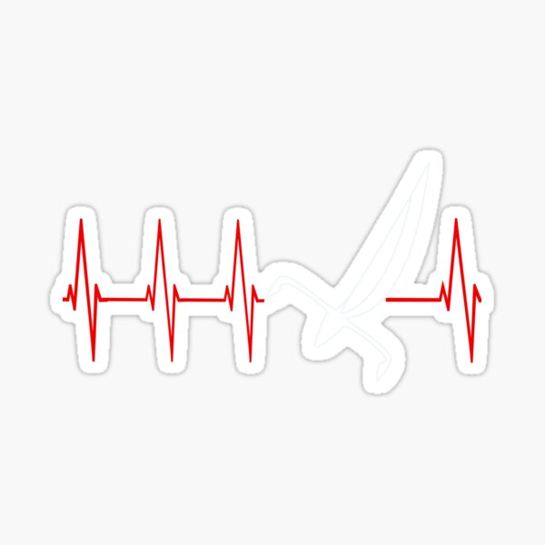 "Trimaran EKG " Sticker for Sale by seabreezeart | Redbubble