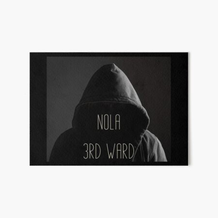 "3rd Ward NEW ORLEANS Projects; NOLA Thug Sticker" Art Board Print for ...