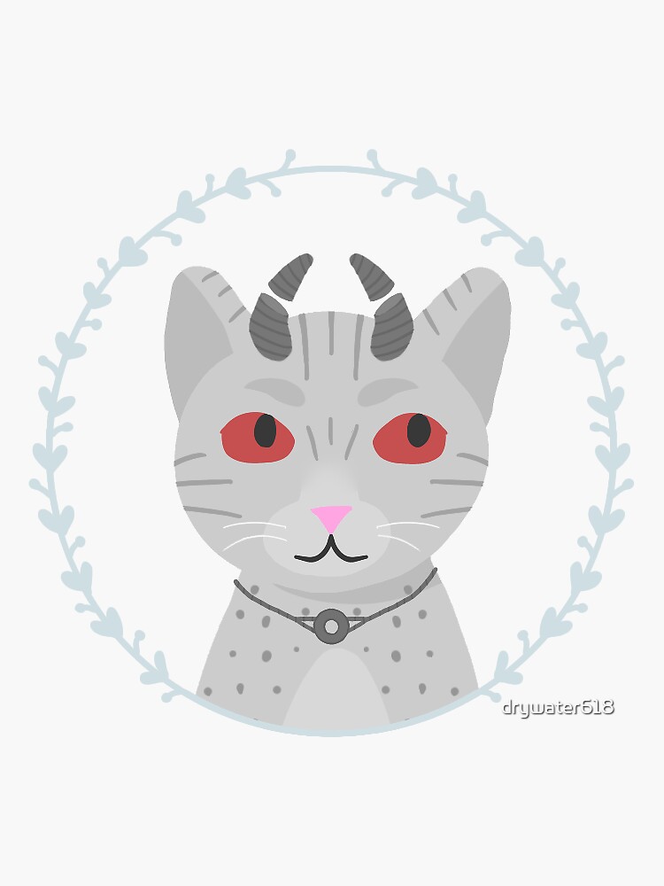 "Nil Cattails Game Fanart" Sticker for Sale by drywater618 | Redbubble