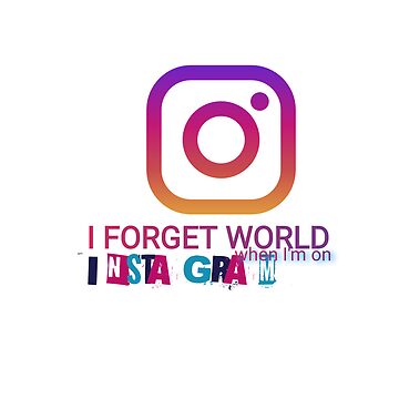 "Instagram logo sticker " Sticker for Sale by Afzaalsdesign | Redbubble