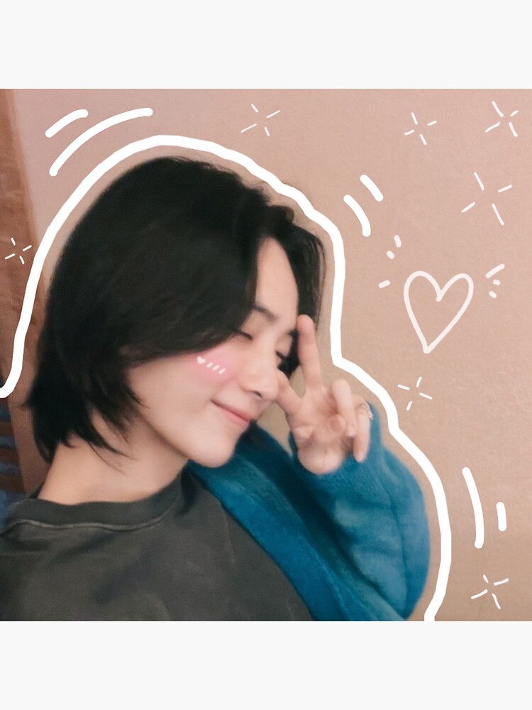 "jeonghan doodles" Sticker for Sale by 97coups | Redbubble