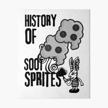 "The history of the soot sprite, funny cartoon Japanese black soot ...