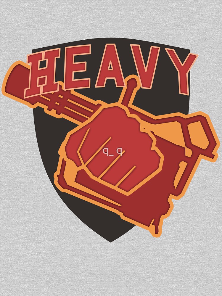 "Team Fortress 2 Red Heavy" T-shirt for Sale by elemant56 | Redbubble ...