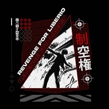 "Revenge For Liberio" Sticker for Sale by Roeeee | Redbubble