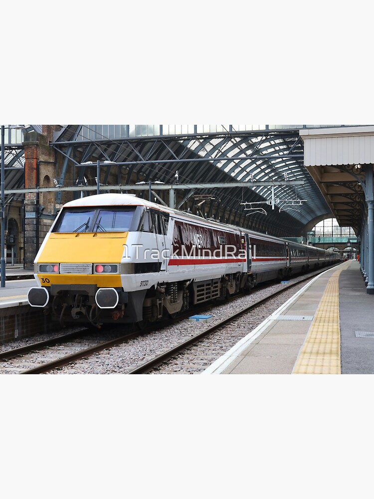 "LNER 91130 London Kings Cross January 2023" Sticker for Sale by ...