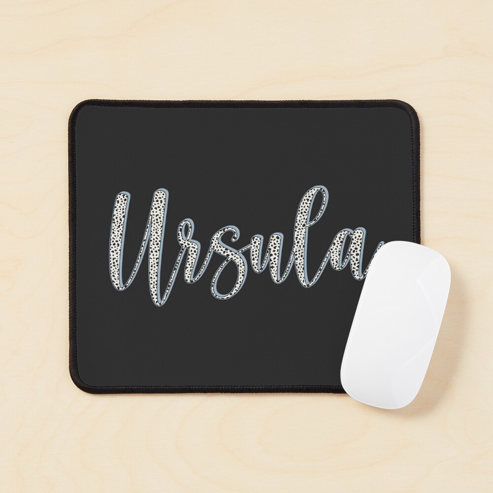 "Ursula name, Dalmatian pattern Ursula first name" Sticker for Sale by ...