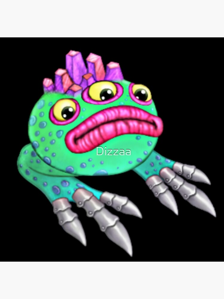 My Singing Monsters character Fwog Premium Matte Vertical Poster sold ...