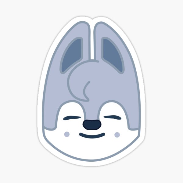 "stray kids skzoo Wolf Chan " Sticker for Sale by qawsart | Redbubble