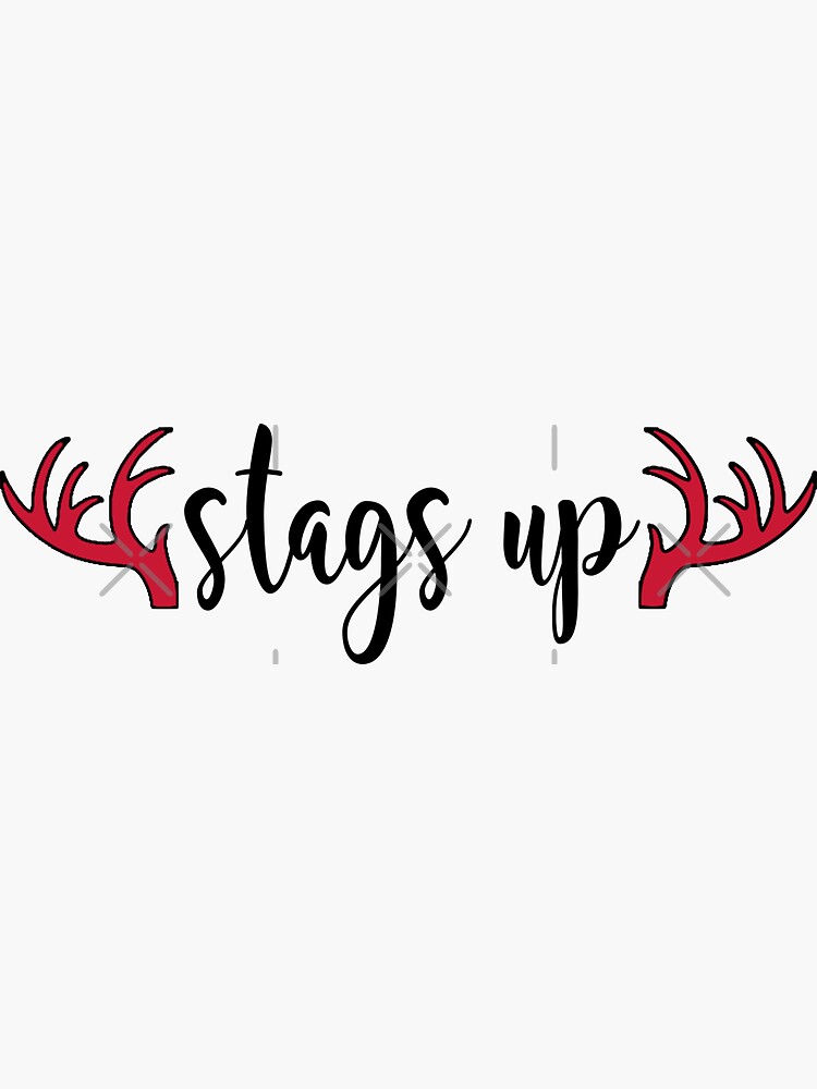 "Stags Up, Fairfield University" Sticker for Sale by AnnabelsBelongs ...