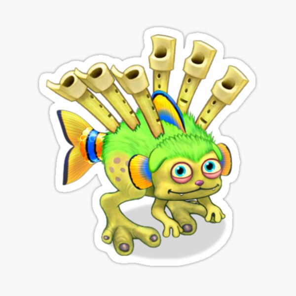 "My Singing Monsters character Reedling" Sticker for Sale by Dizzaa ...