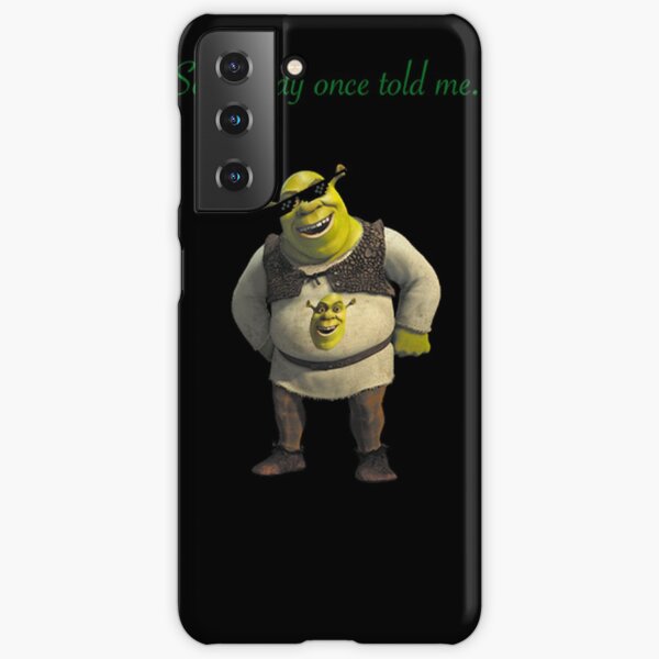 "DANK SHREK WITH A SHREK ON HIS SHREK" Samsung Galaxy Phone Case for ...