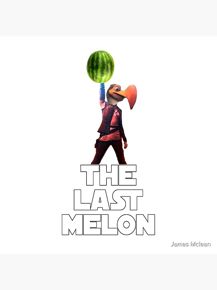 "The Last Melon" Poster by muntificator | Redbubble