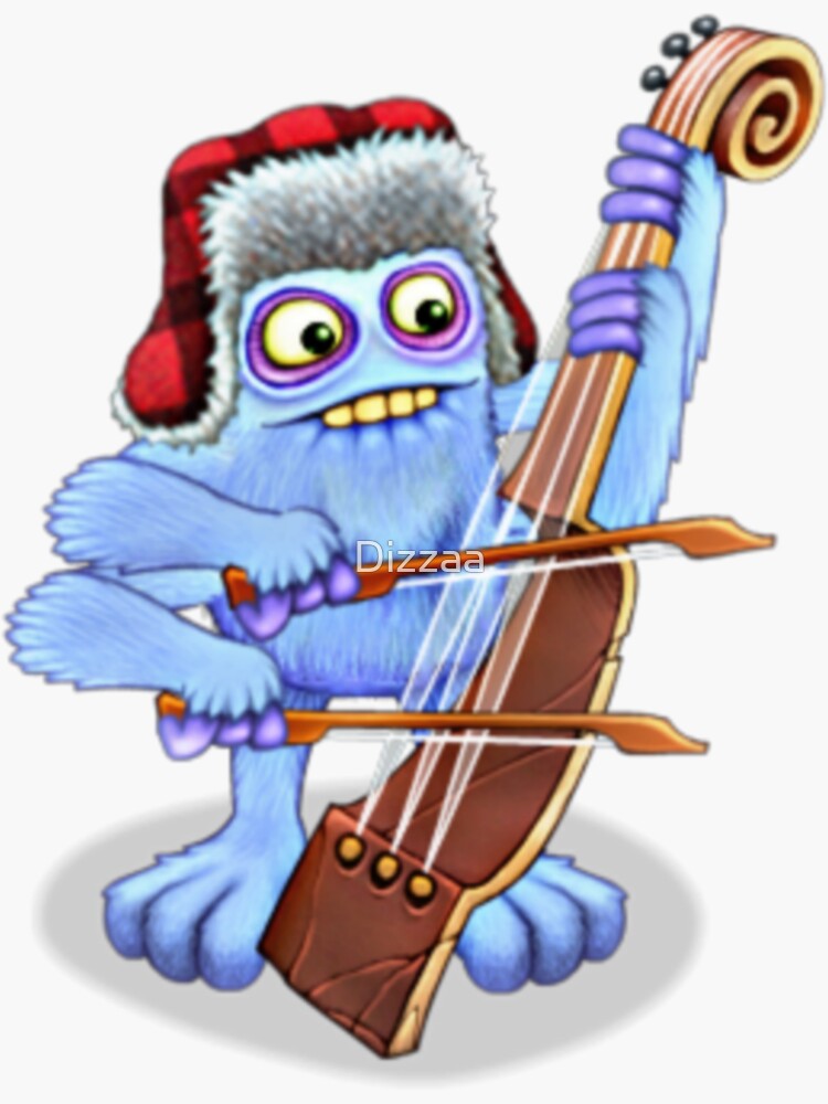 "My Singing Monsters character Bowgart" Sticker for Sale by Dizzaa ...