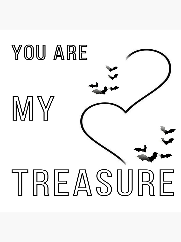 "You are my Treasure. write logo design" Sticker for Sale by ...