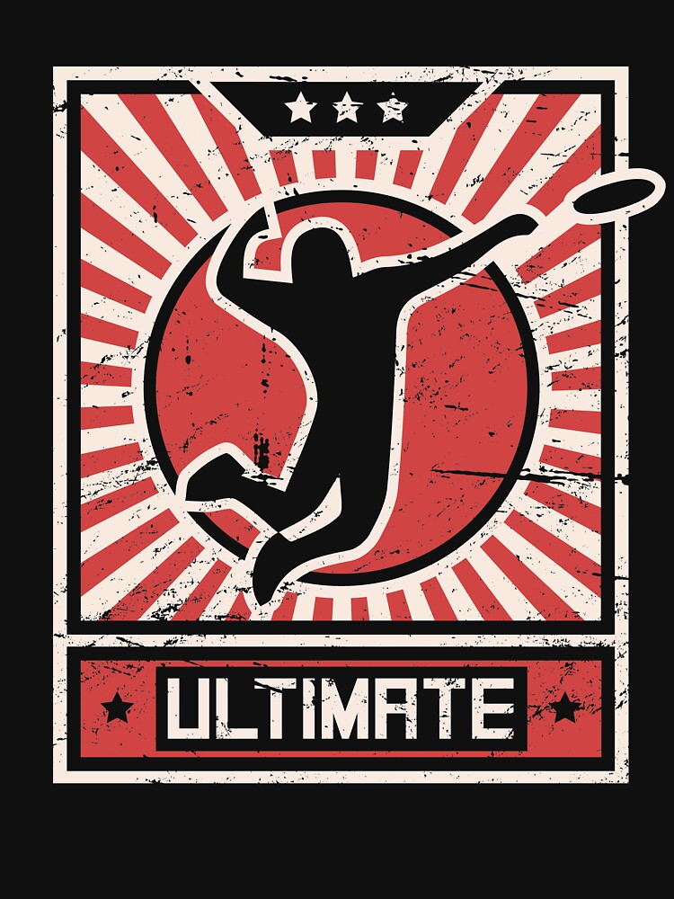 "ULTIMATE Frisbee | Propaganda Poster" Essential T-Shirt for Sale by ...