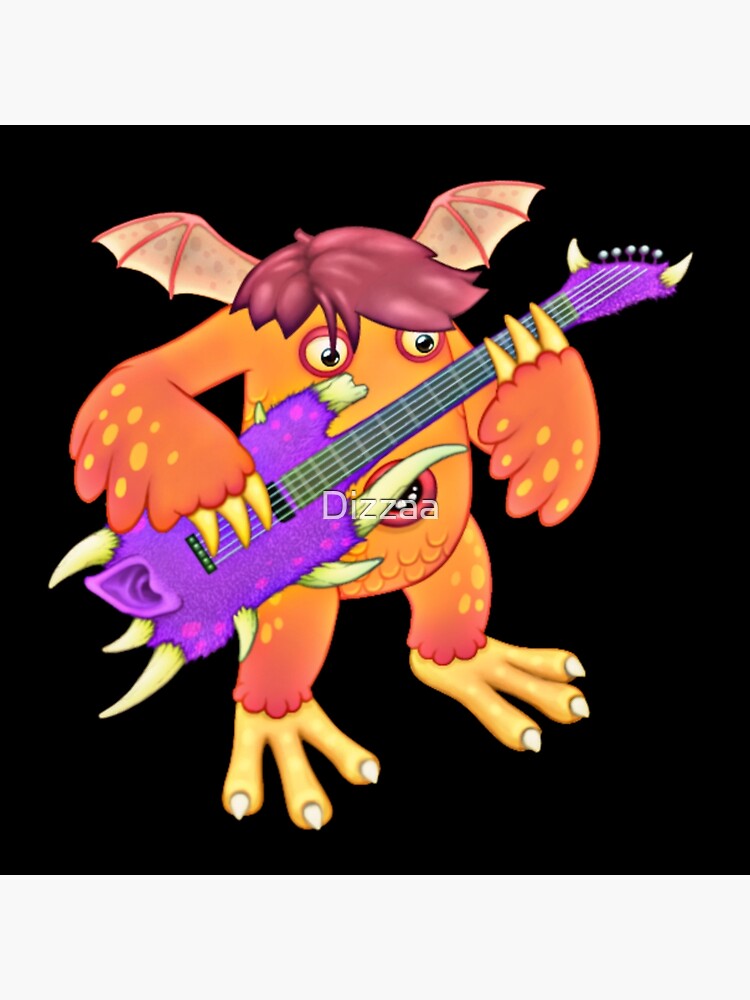 My Singing Monsters Character Riff Premium Matte Vertical Poster