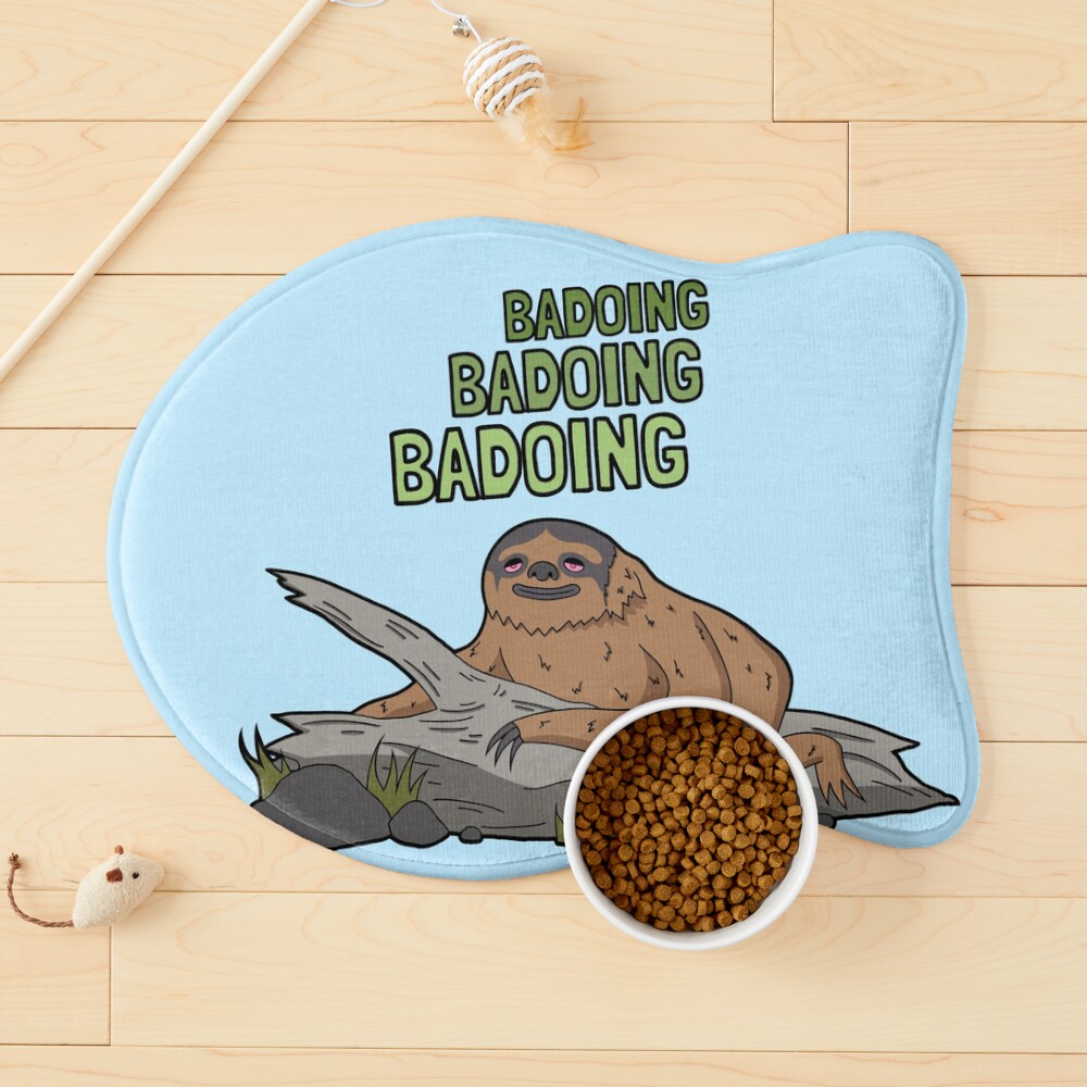 "Badoing Sloth" Sticker for Sale by EquinoxPictures | Redbubble