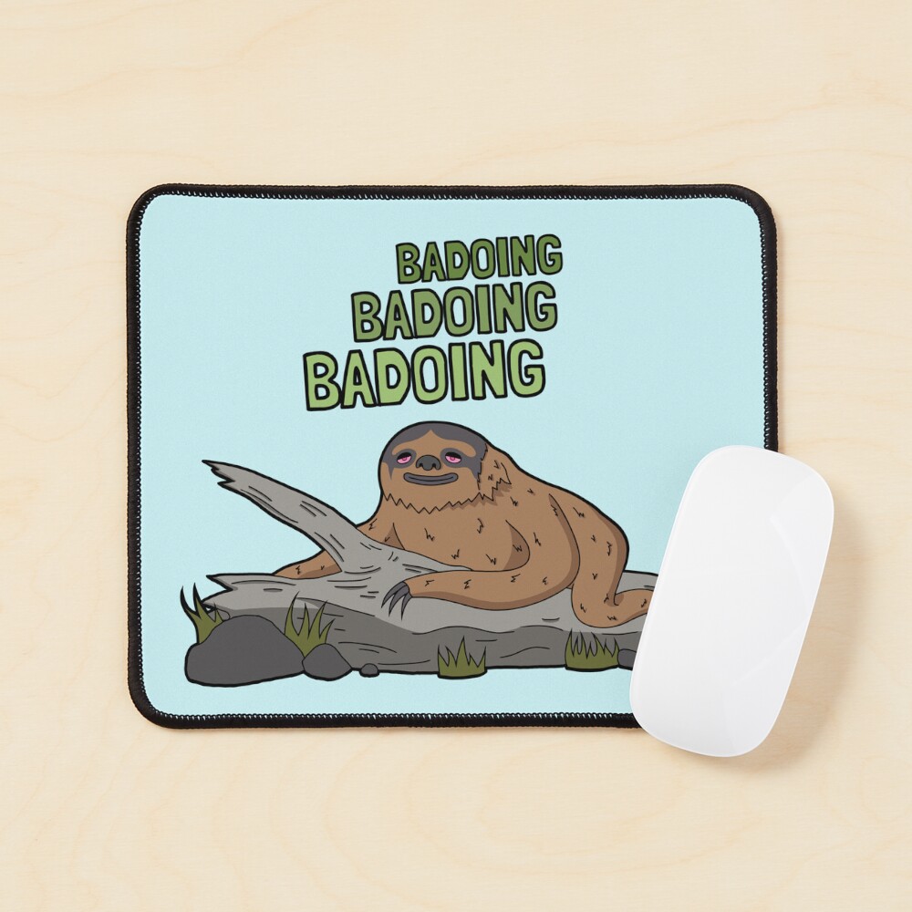 "Badoing Sloth" Sticker for Sale by EquinoxPictures | Redbubble