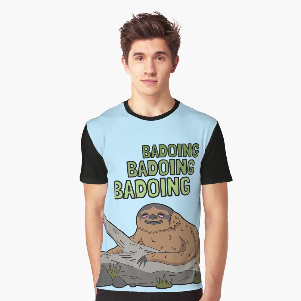 "Badoing Sloth" Sticker for Sale by EquinoxPictures | Redbubble