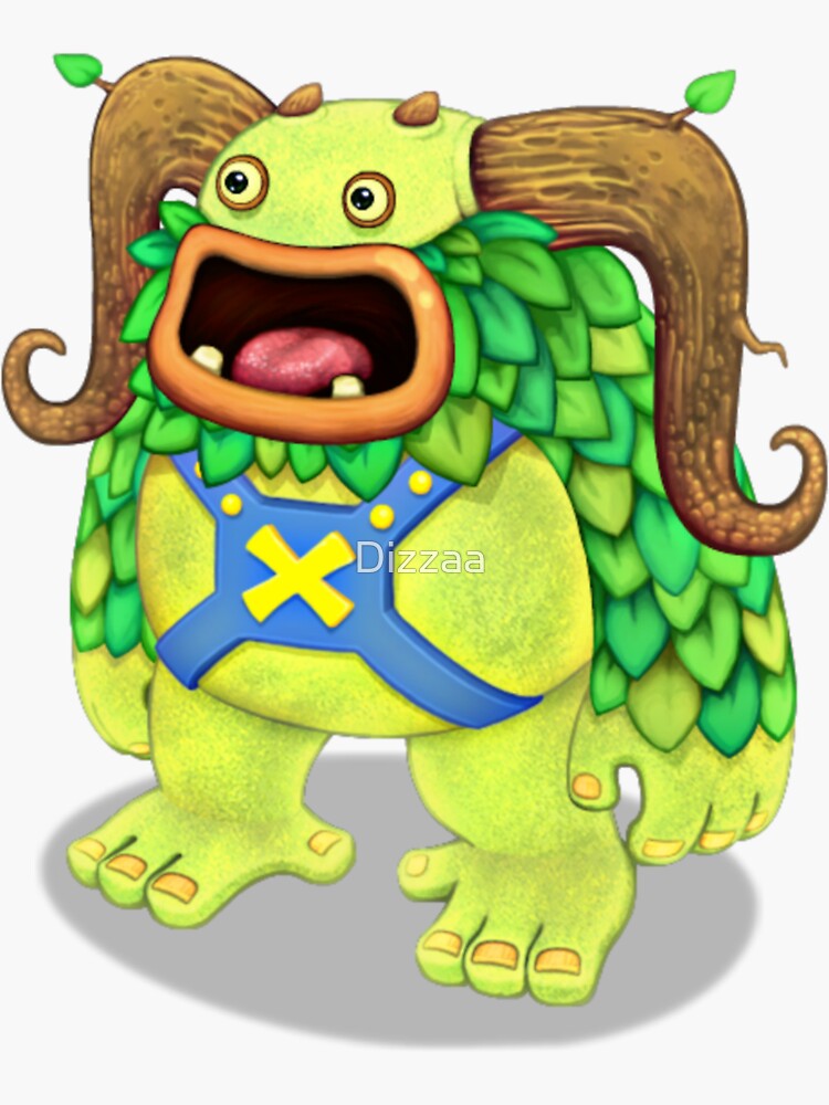 "My Singing Monsters character Entbrat" Sticker for Sale by Dizzaa ...