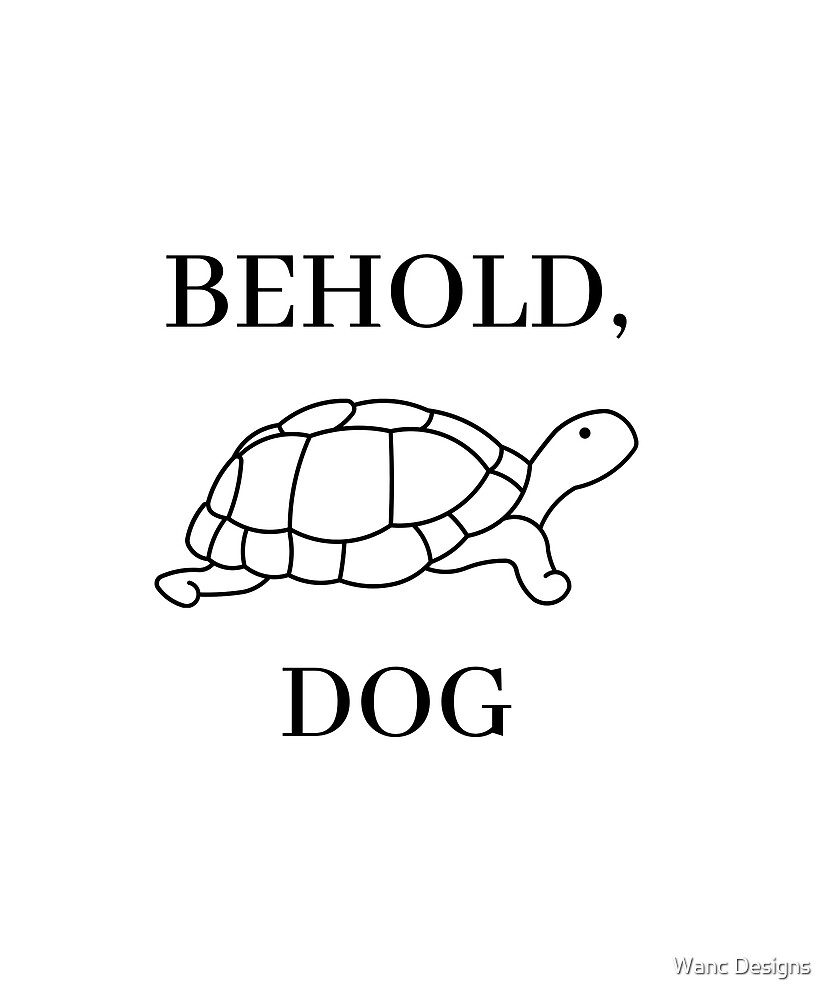 "Behold, Dog - Elden Ring" by Wanc Designs | Redbubble