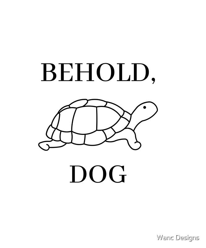 "Behold, Dog - Elden Ring" by Wanc Designs | Redbubble
