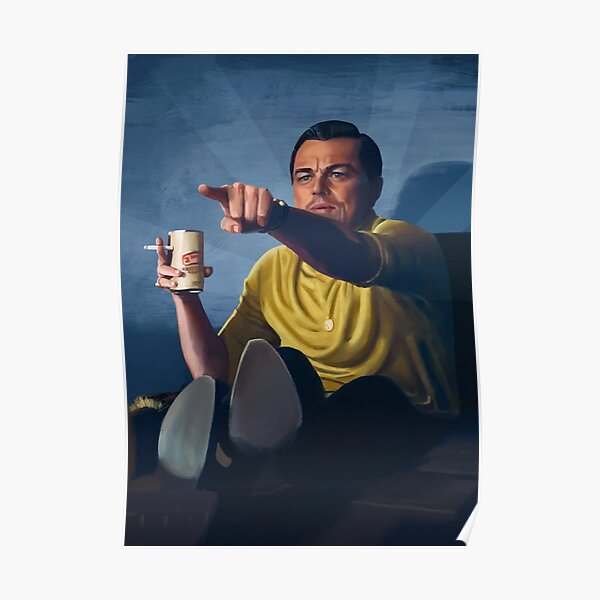 "Pointing Leo - Meme" Poster for Sale by Mashz | Redbubble