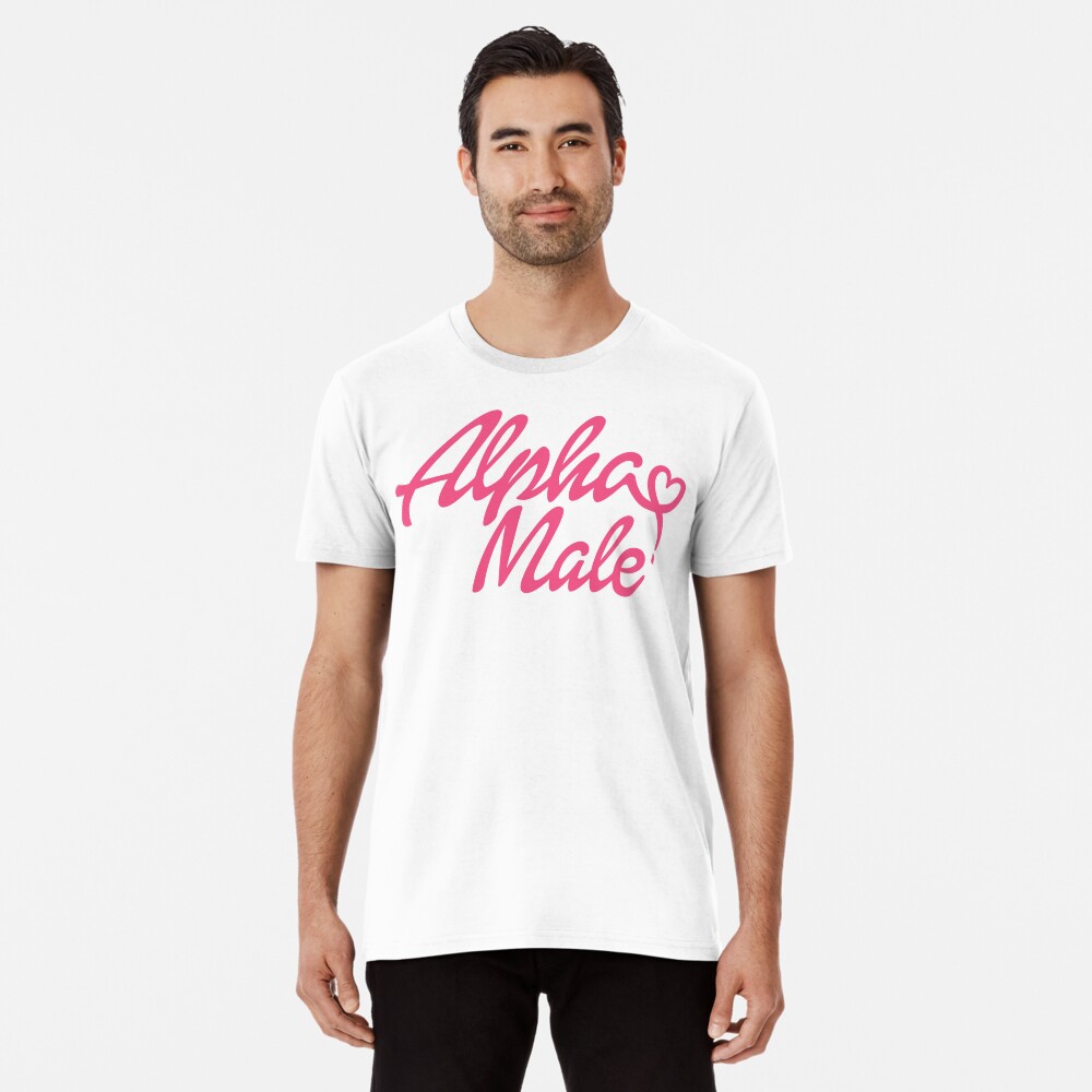 "Alpha Male" Sticker by bresquilla | Redbubble