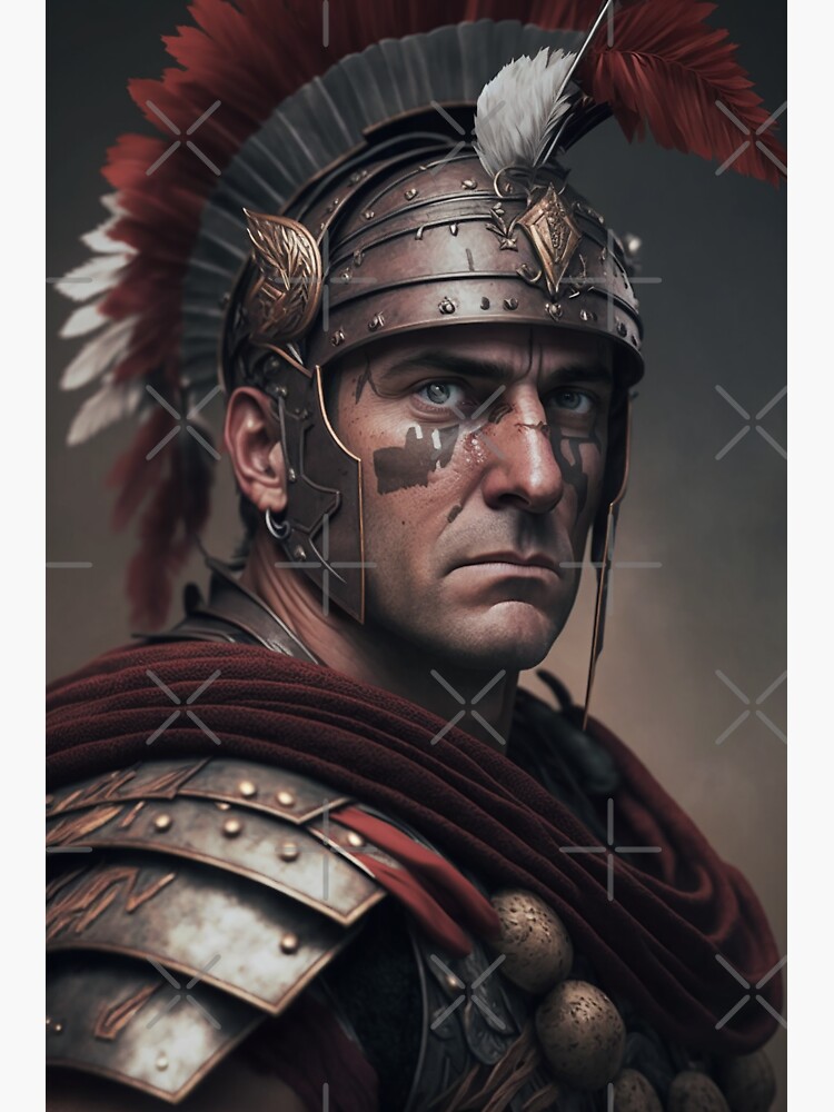 "Roman Centurion" Sticker for Sale by GummywormDesign | Redbubble