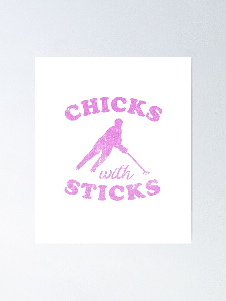 "Ringette Chicks with Sticks" Poster for Sale by Dan66 | Redbubble