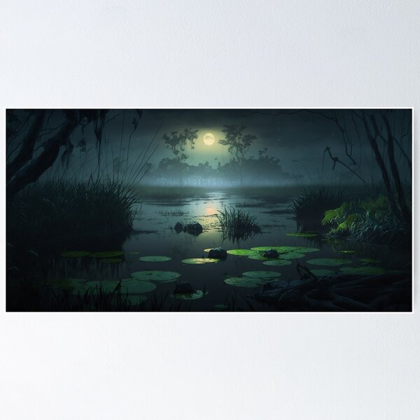 "Night in the Anime Swamp: Enormous Humidity in 8K Ultra-Realism ...