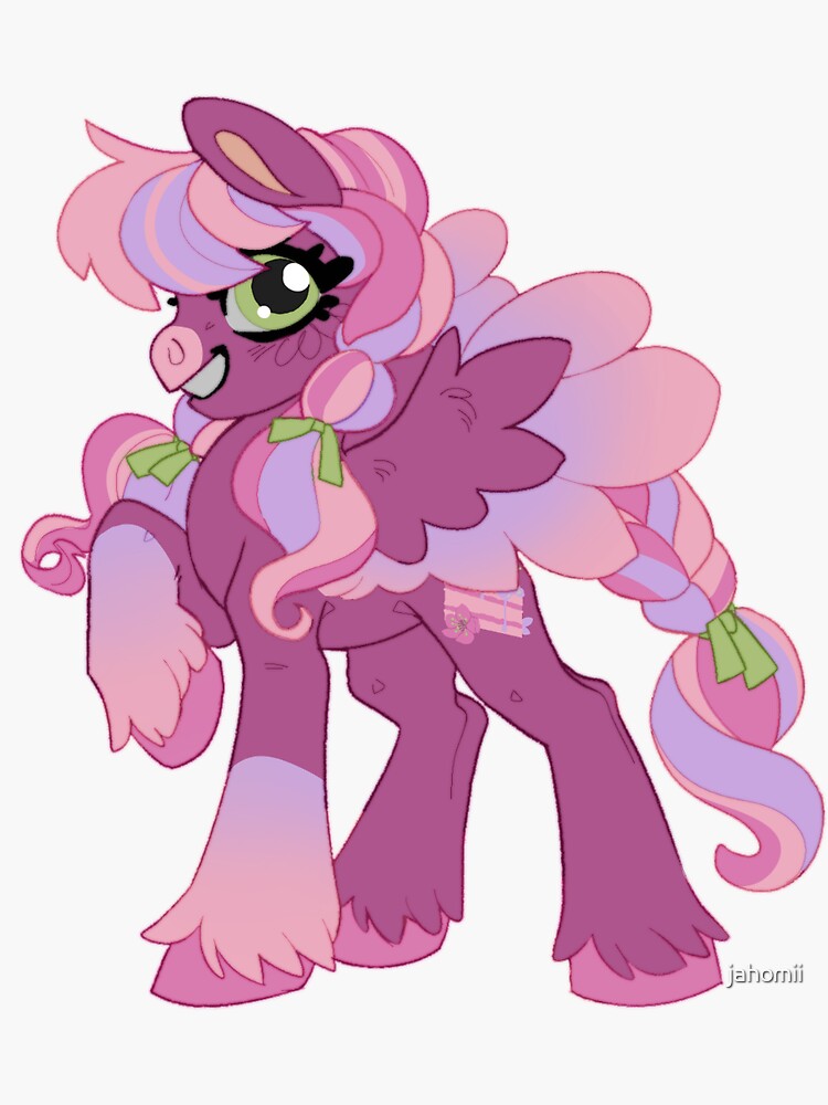 "G3 Cheerilee Redesign" Sticker for Sale by jahomii | Redbubble