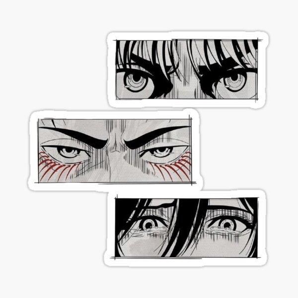 "Rb design anime9" Sticker for Sale by radiationburn | Redbubble