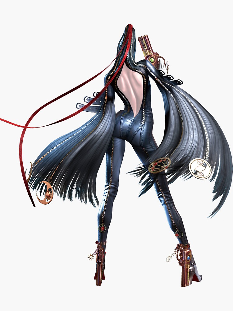 "Bayonetta 1 Design " Sticker for Sale by AngeliaLucis | Redbubble