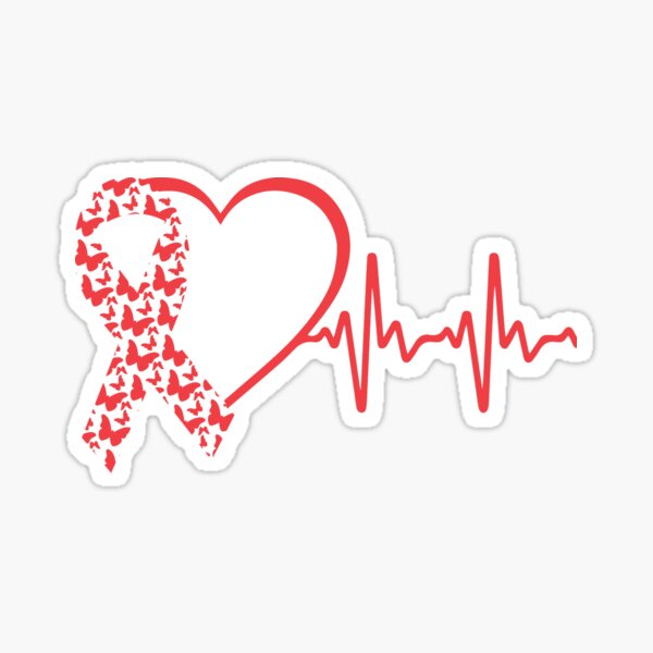 "Nurse Doctor EKG Heart Diseases Surgery Heartbeat Red Ribbon Medical ...