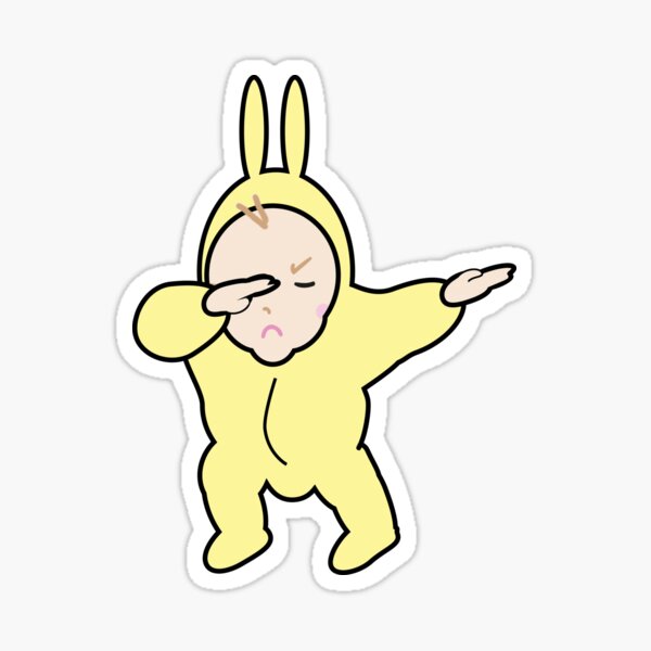 "Dabby Make Big Poopy" Sticker by davidjo | Redbubble