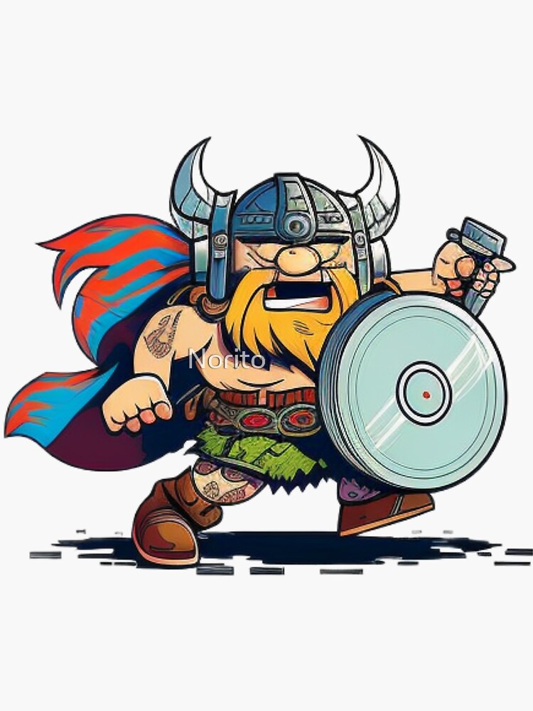 "Record of ragnarok" Sticker by Norito ⭐⭐⭐⭐⭐ | Redbubble