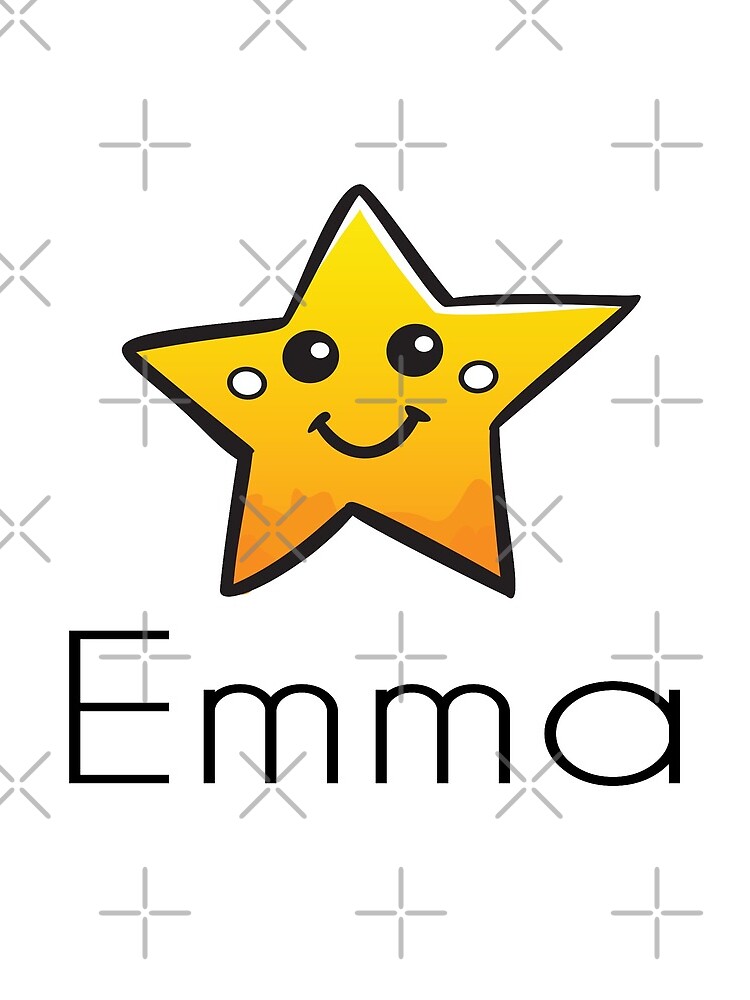 "Emma Cute Star My Name Is Emma" Drawstring Bag for Sale by ProjectX23 ...