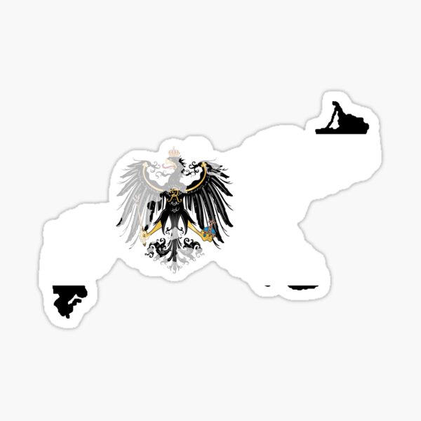 "Kingdom of Prussia" Sticker for Sale by Embycute | Redbubble