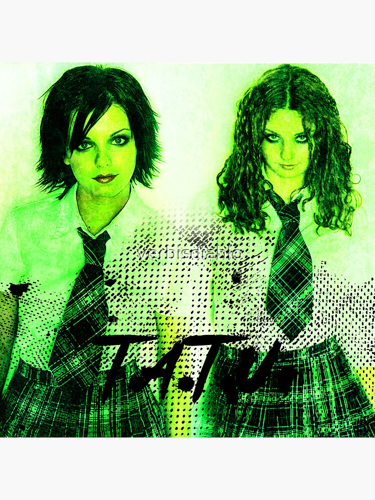 "tatu girlband" Sticker for Sale by verbisdiablo | Redbubble