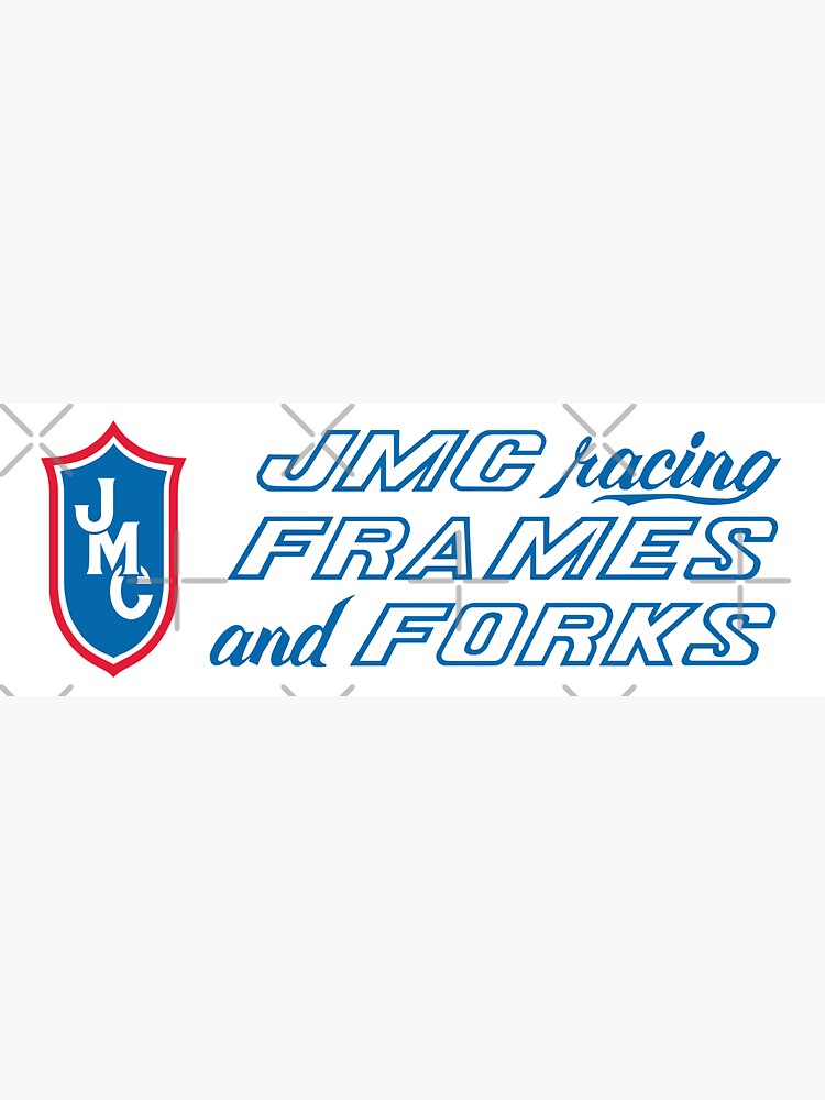 "JMC BMX Frame and Forks 1981" Sticker for Sale by brocklarock | Redbubble
