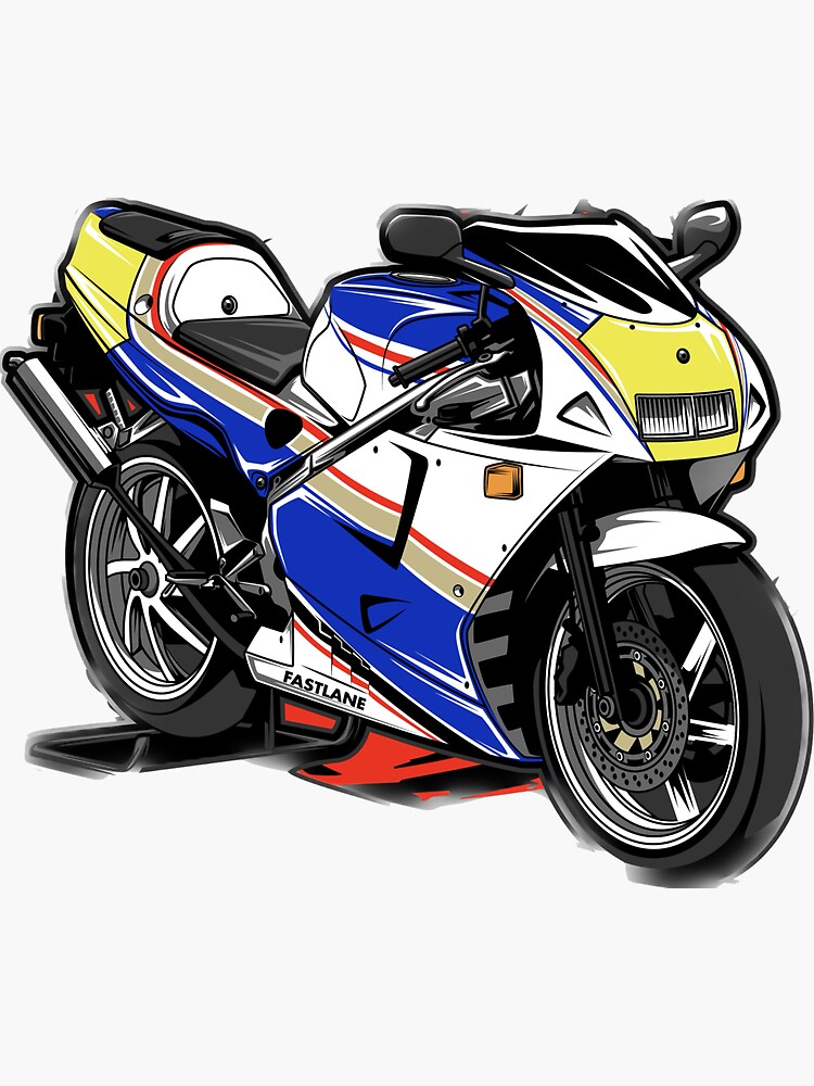 "Honda NSR Motorcycle" Sticker for Sale by FastlaneID | Redbubble
