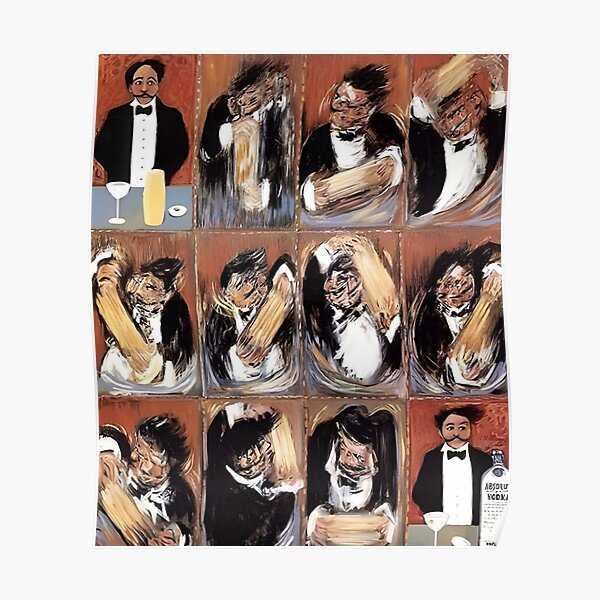 "Guy Buffet Martini" Poster for Sale by Agaday | Redbubble