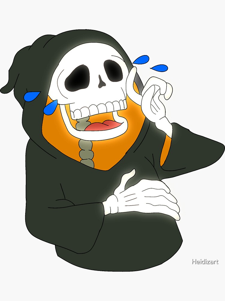 "Dying Laughing" Sticker for Sale by Heidizart | Redbubble