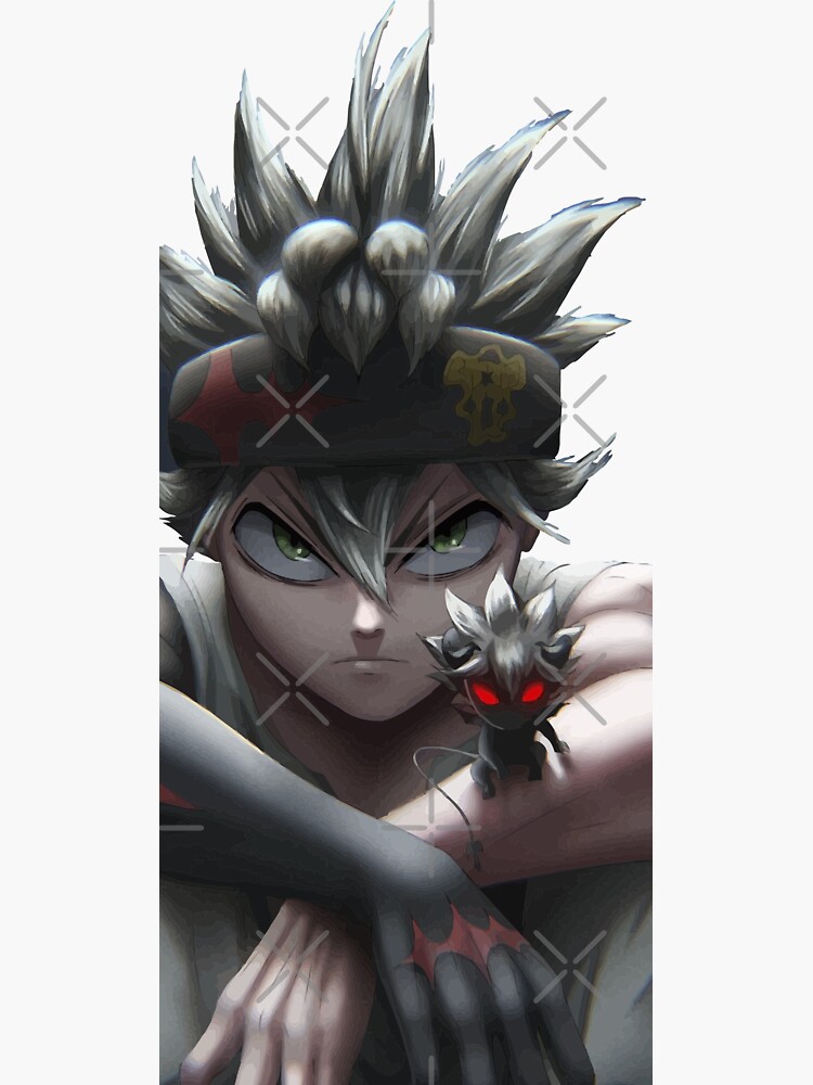 "Asta Liebe - Black Clover" Sticker for Sale by TearTees | Redbubble