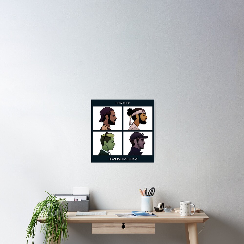 "Cow Chop - Demonetized Days" Sticker for Sale by Autumnmoses | Redbubble